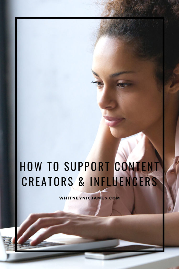 Social Media | How to Support Content Creators and Influencers
